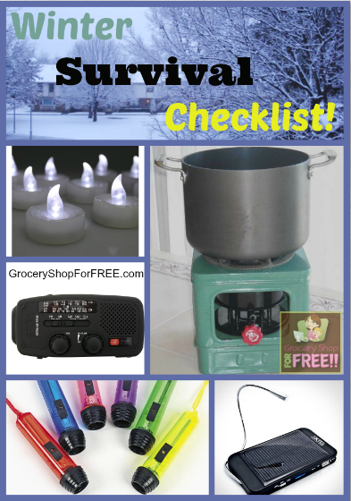 Winter Survival Checklist!