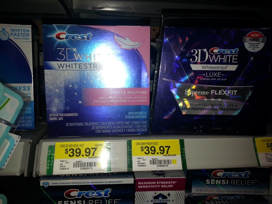 Crest Whitening Strips As Low As $22.97 at Walmart!