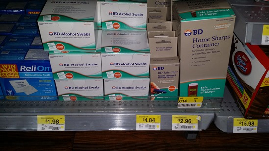 BD Alcohol Swabs Just $.98 at Walmart!