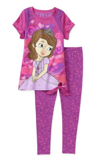 Disney Sofia the First Girls’ 2 Piece Tunic and Legging Set On Clearance for $8 (Reg. $13)!