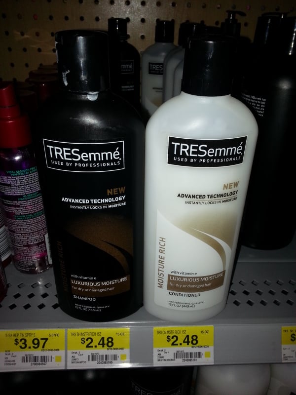 TRESemme Hair Products as low as $0.48 at Walmart!