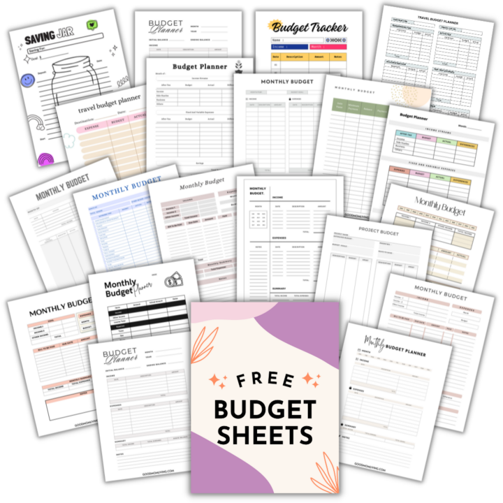 Easy-to-Use Printable Budgets for Every Lifestyle