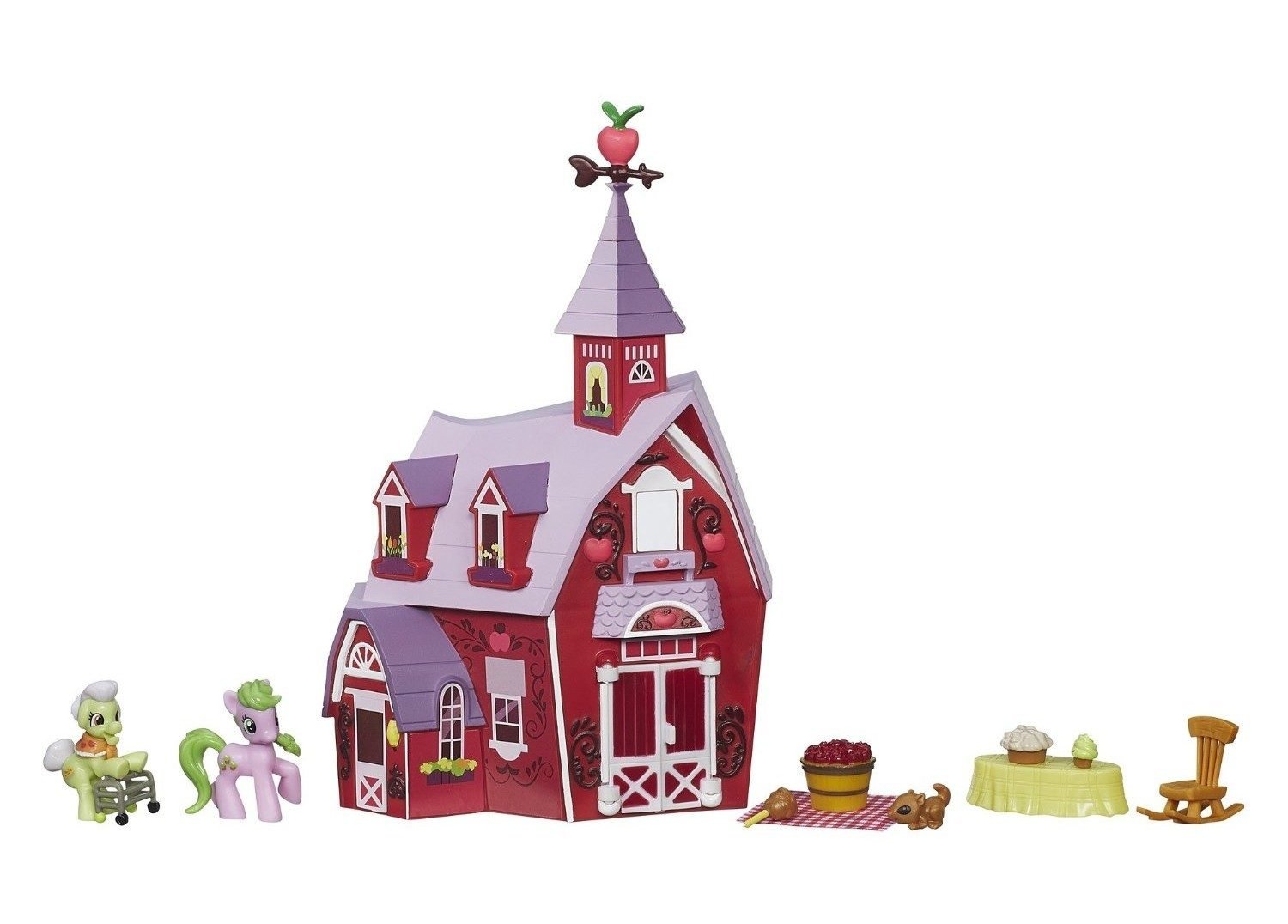 My Little Pony Friendship Is Magic Collection Sweet Apple Acres Barn ...